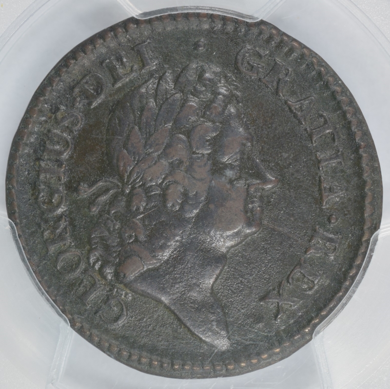 1723 Ireland 1/2 Penny - George I - PCGS XF Details