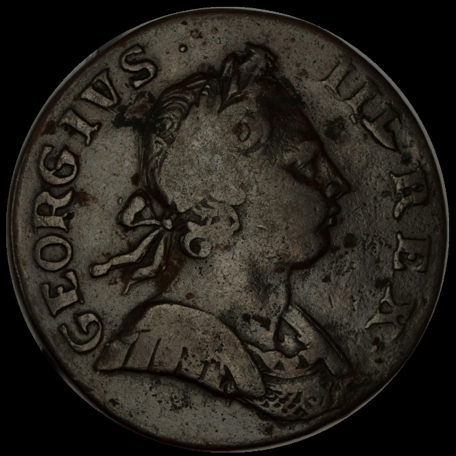 1773 Great Britain 1 Farthing - George III (1st Issue)
