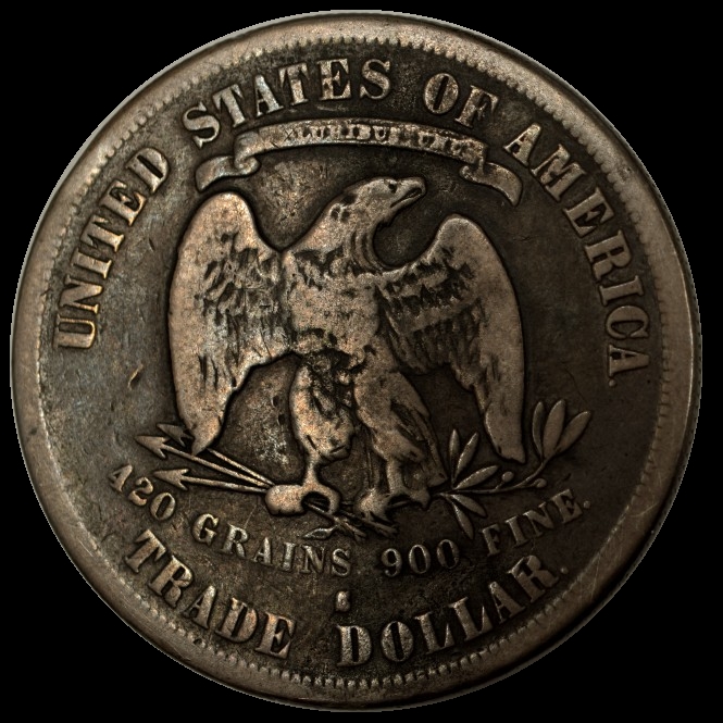 1878-S U.S. $1 - Silver Trade Dollar (Potty Dollar)