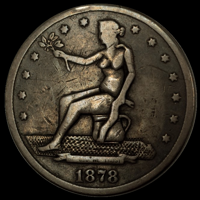 1878-S U.S. $1 - Silver Trade Dollar (Potty Dollar) 1878-S U.S. $1 - Silver Trade Dollar (Potty Dollar)