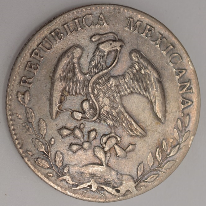 1896-Go RS Mexico 8 Reales (Silver)