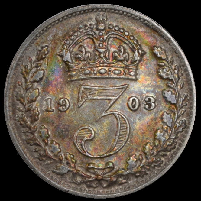1903 Great Britain 3 Pence - Edward VII