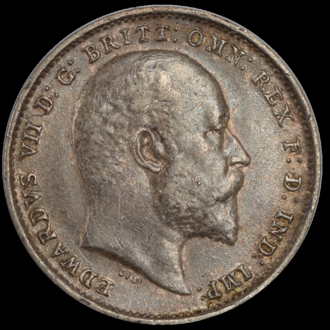 1908 Great Britain 3 Pence - Edward VII