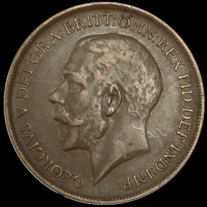 1912 Great Britain 1 Penny - George V