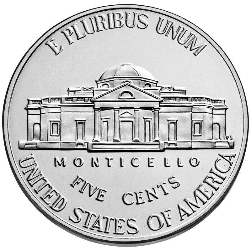 2019-P Jefferson Nickel- Brilliant Uncirculated