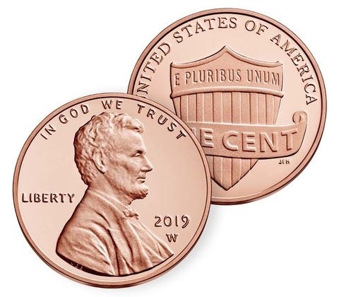 2019-W Lincoln Shield Cent - Proof