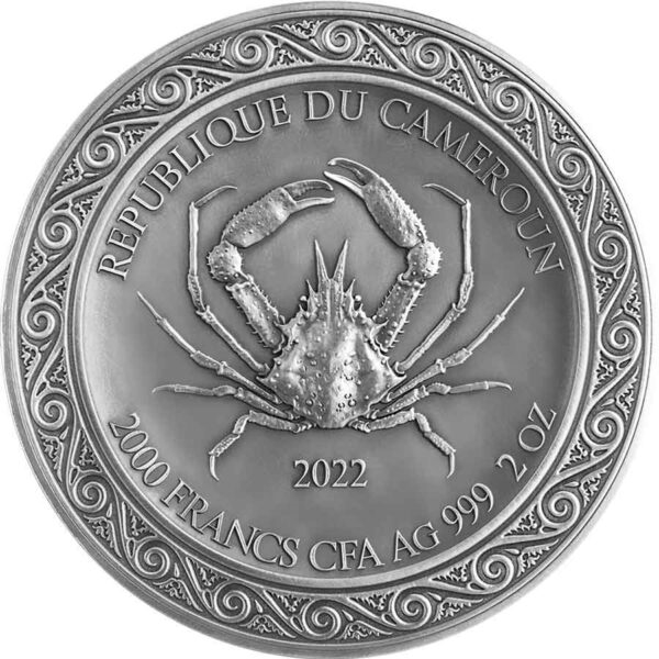 2021 Cameroon 500 Francs - Solar System: The Sun - Mint of Poland