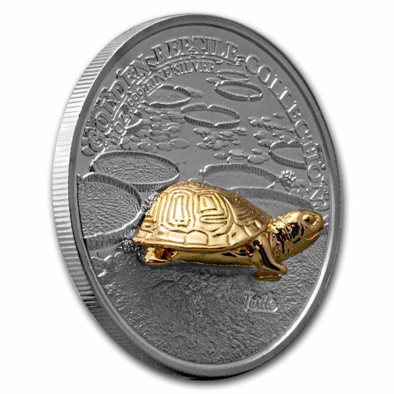 2023 Samoa $5 - 3 Coin Golden Reptile Collection - 1oz Silver (x3)