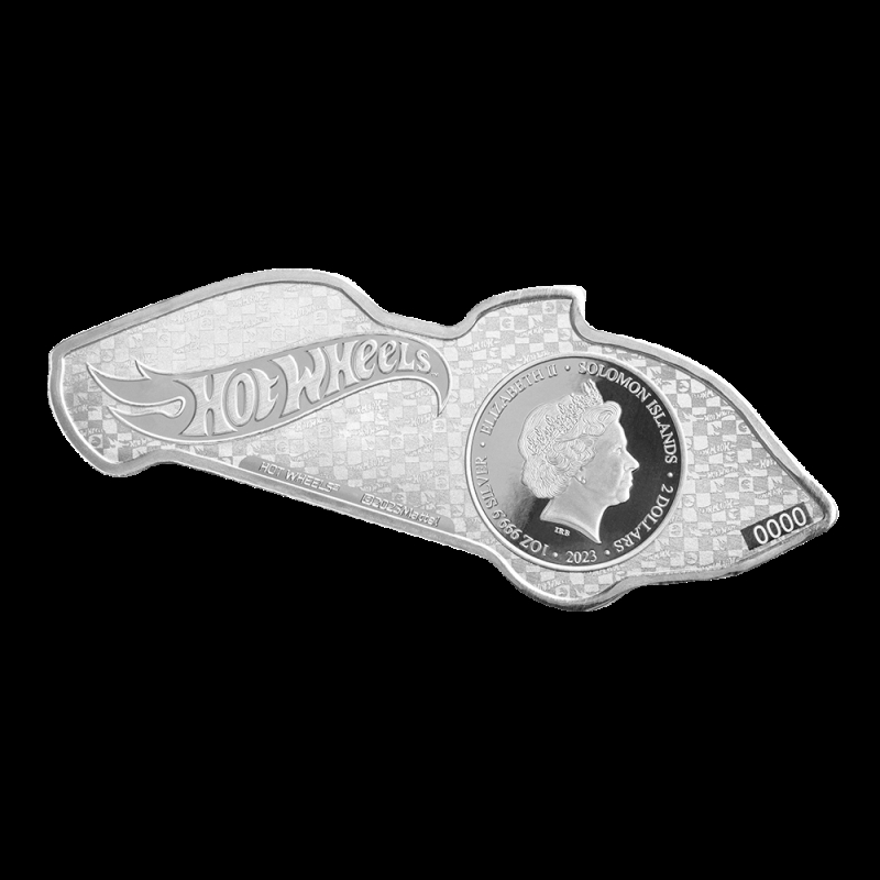 2023 Solomon Islands $2 - Hot Wheels: Twin Mill - PAMP (1oz Silver)