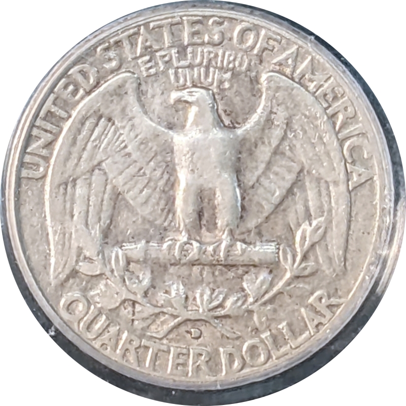 1932-D U.S. 25¢ - Washington Silver Quarter Dollar - PCGS VF30