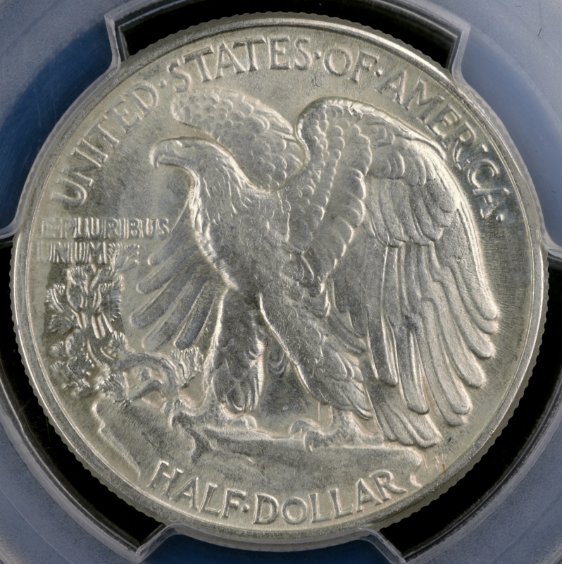 1945 50C WALKING LIBERTY HALF DOLLAR PCGS MS62 83746614