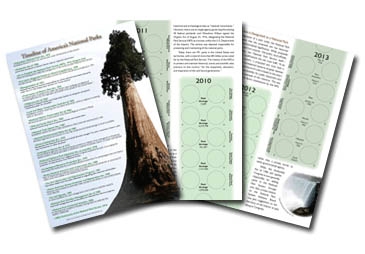 Cornerstone George Washington National Parks Quarters 2010-2021 Album