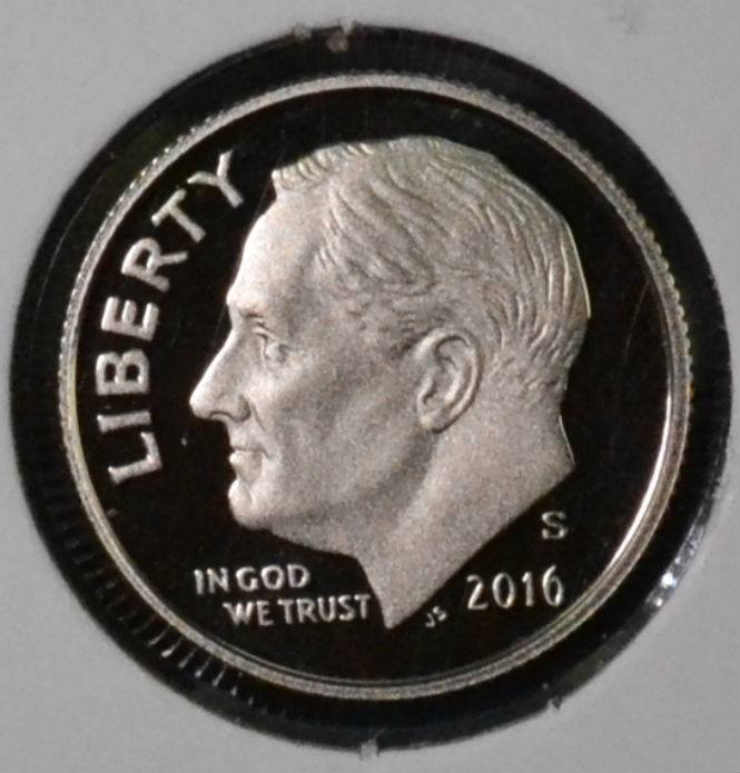 2016-S Roosevelt Dime- Proof