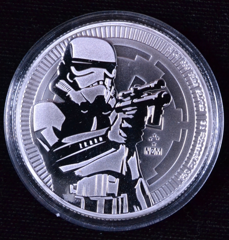 2018 1 oz Silver Niue Star Wars Stormtrooper