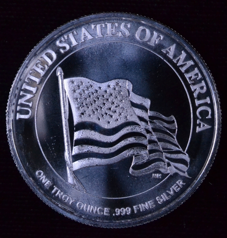 2017 1 oz Silver Uncle Sam 100th Anniversary Round