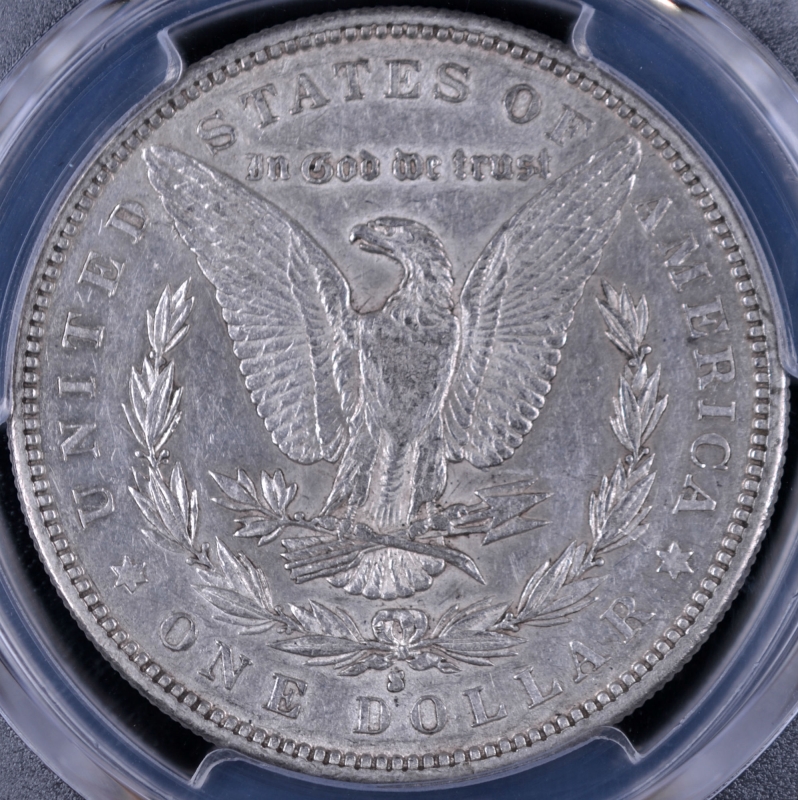 1884-S Morgan Silver Dollar - PCGS AU53 35987752