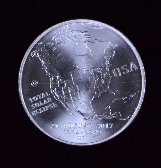 2017 1 oz Eclipse Silver Round