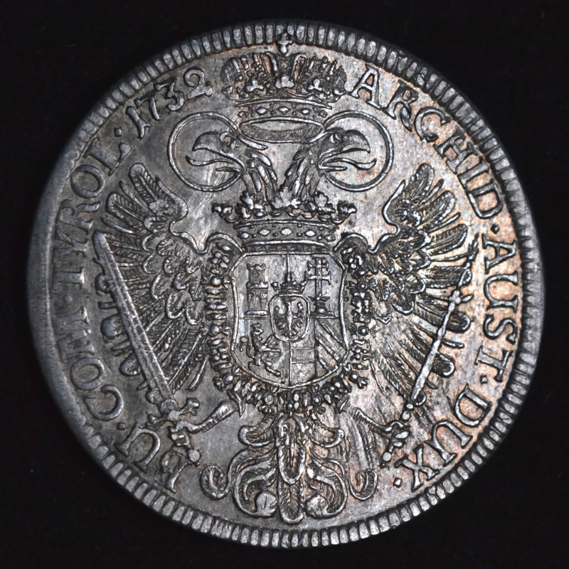 1732 Austria Silver Thaler KM# 1617