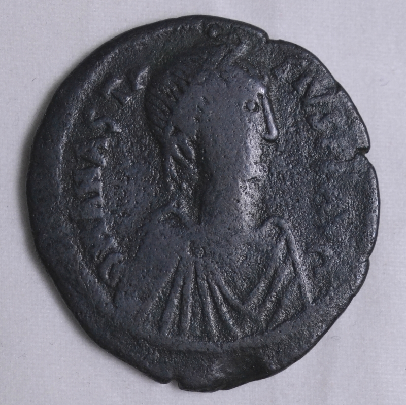 Anastasius I Byzantine Emperor 491-518 AD - AE Follis