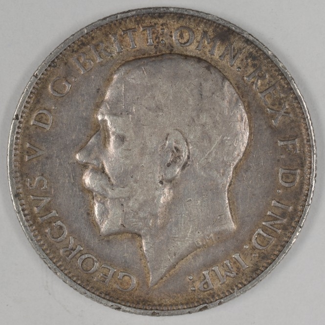 1916 Great Britain 1 Florin - George V (1st Issue)