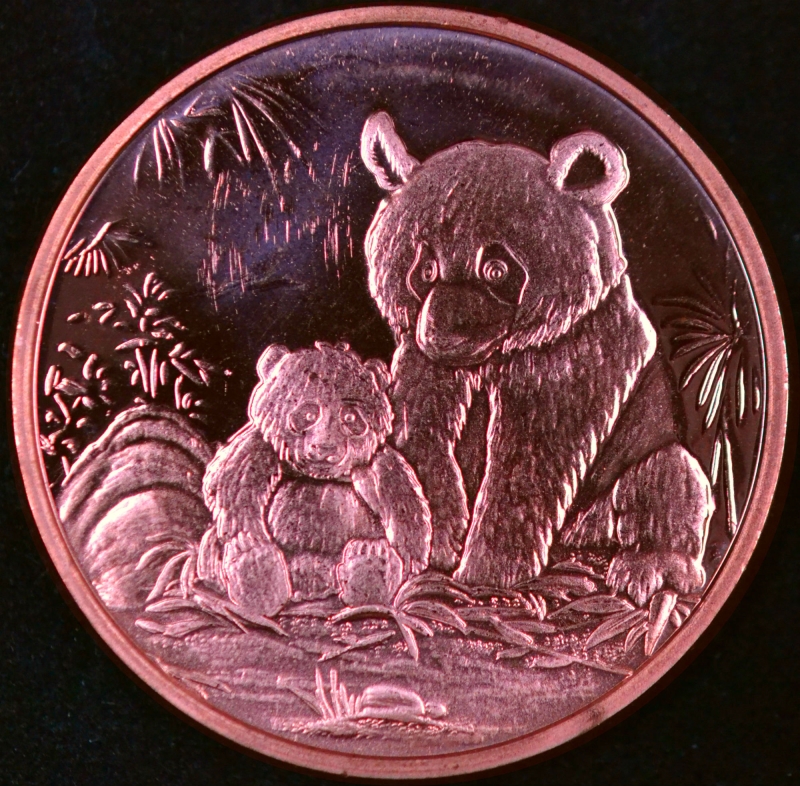 1 oz Copper Panda