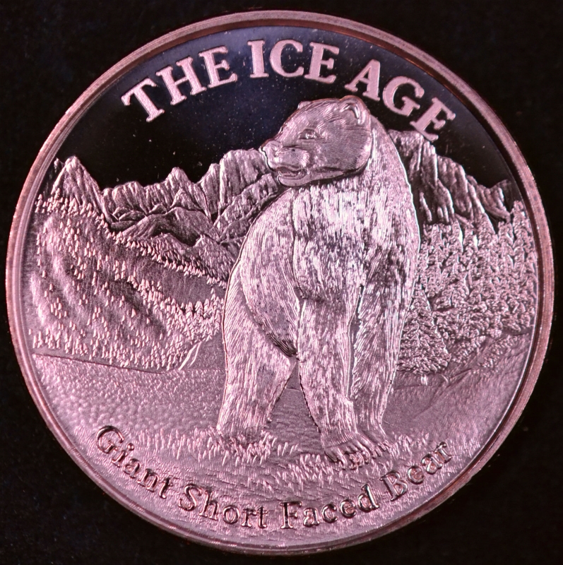 1 oz Copper Giant Bear