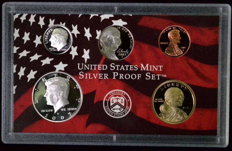 2007 U.S. Mint Silver Proof Set