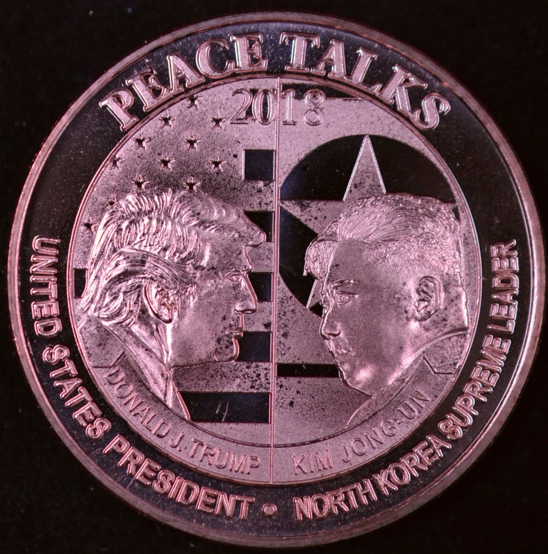 1 oz Copper Trump / Kim Peace Talks