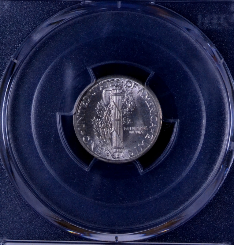1944-D Mercury Dime - PCGS MS 66 FB