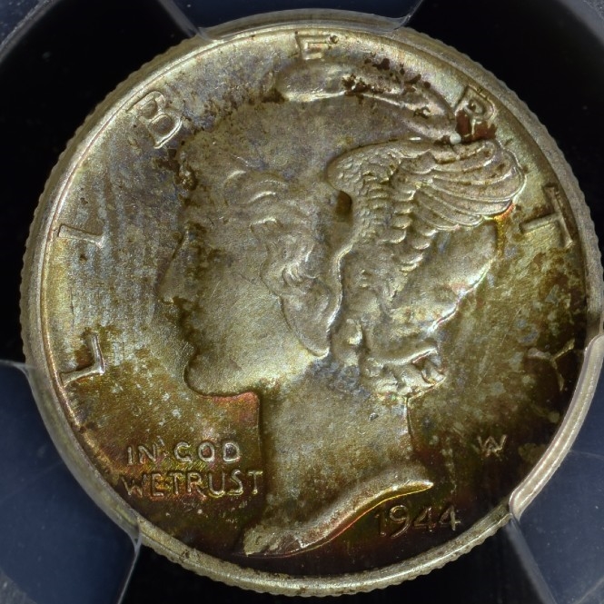 1944-D Mercury Dime - PCGS MS66FB