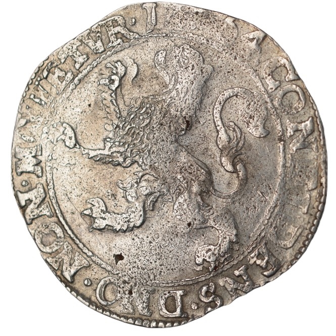 1664 Netherlands 1 Leeuwendaalder - Kampen (Lion Dollar; Silver)