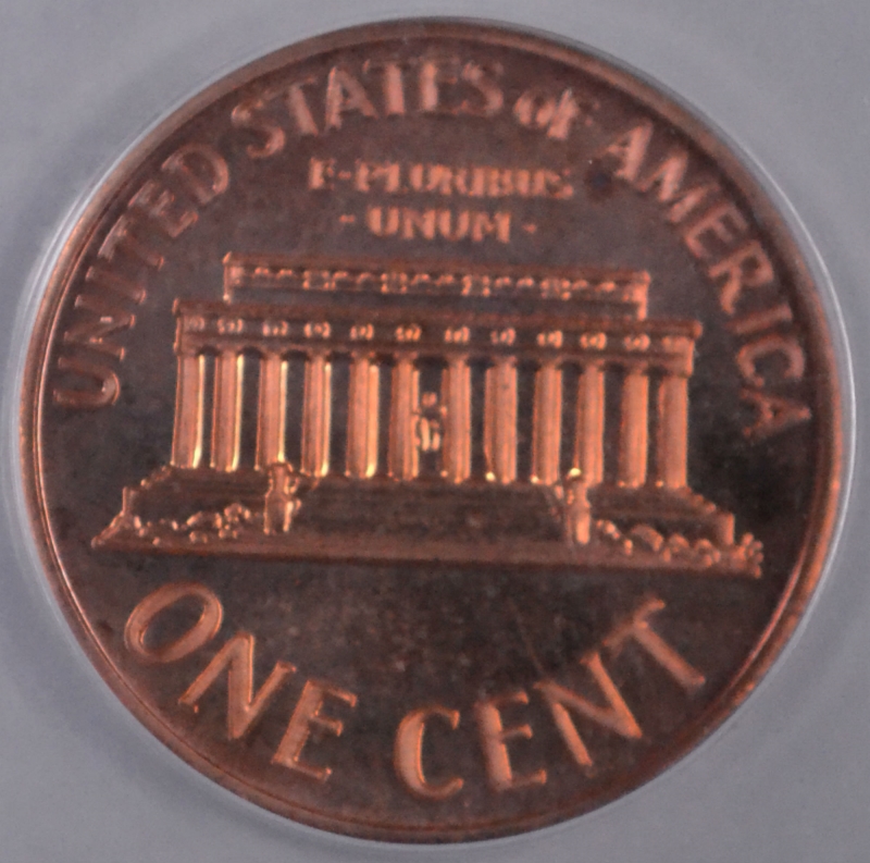 1970-S 1C Lincoln Memorial Cent Red LD/SD DDO-3 FS-102 - ANACS PF67 6158299
