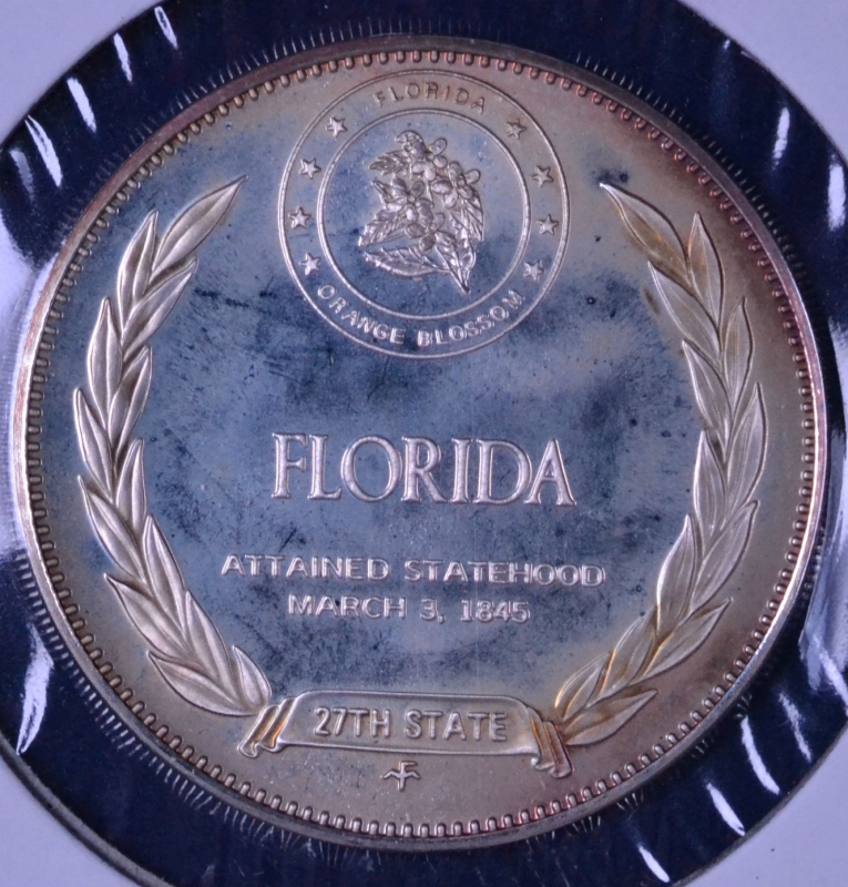 TONED State of Florida Silver Medallion