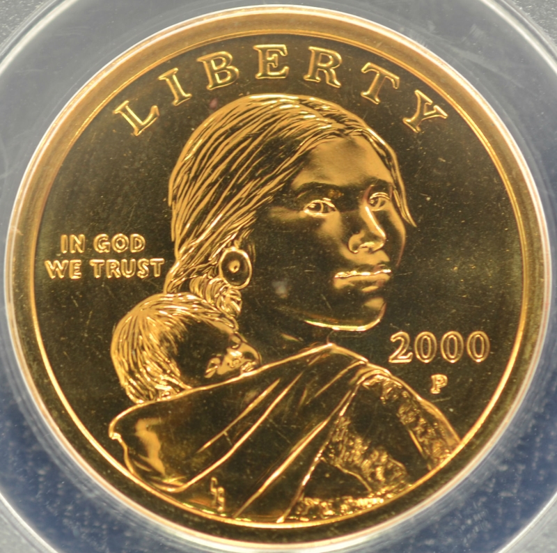 2000 $1 Sacagawea Dollar Goodacre Presentation PCGS MS 67 2828153