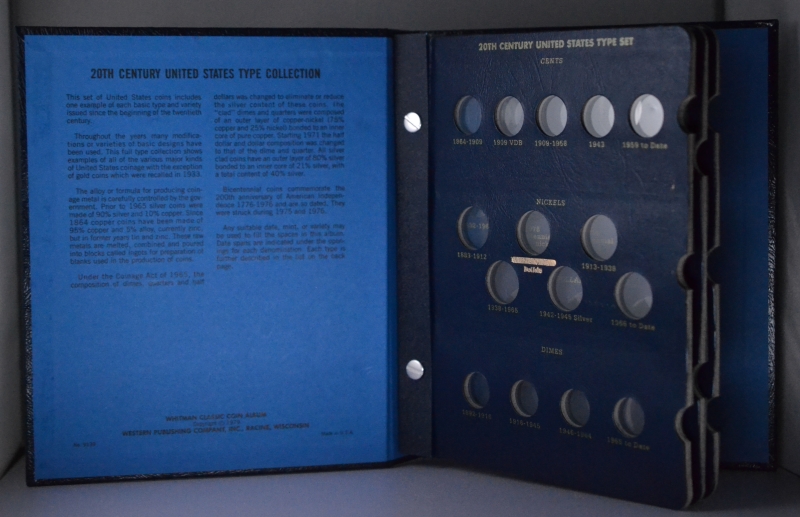 Whitman 20th Century Type Coins Book #9139
