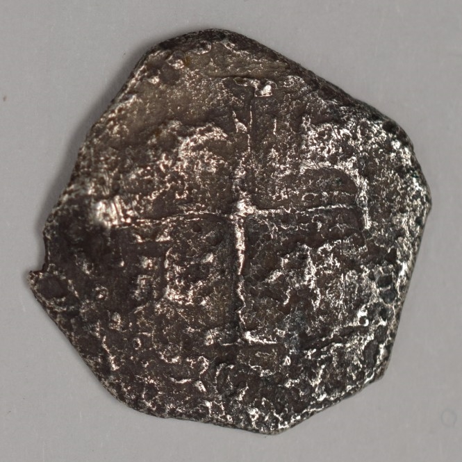 1684-L Peru 1/2 Real - Carlos II - Silver