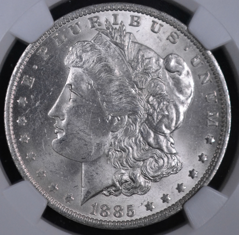 1885-O $1 Morgan Silver Dollar - NGC MS 62 3614624-303