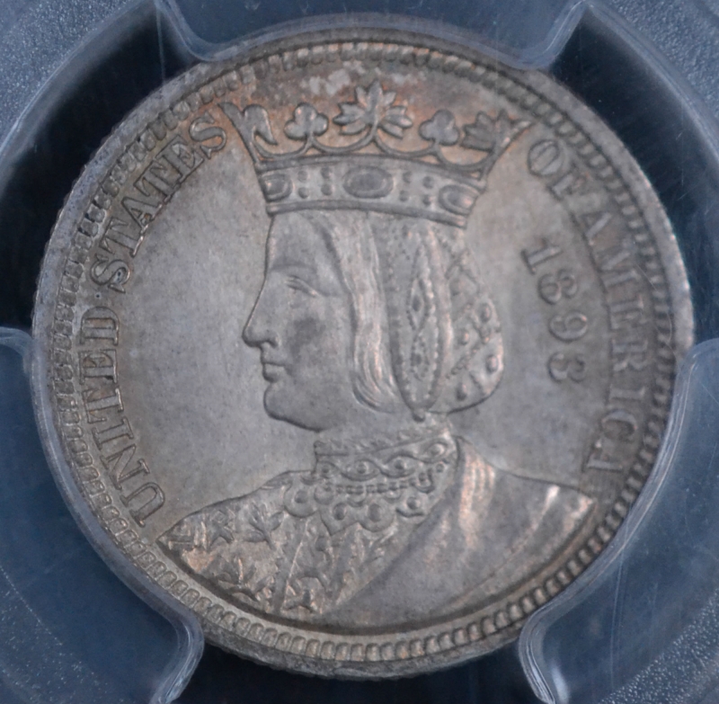 1893 Isabella Quarter - PCGS MS 64 34497114