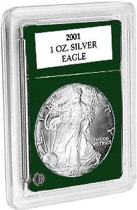 Coin World Premier 1 oz Silver Slab Style Holder - 3 Pack