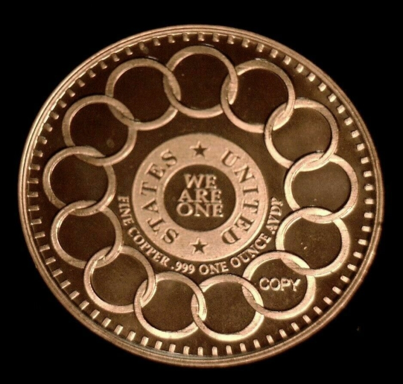 1 oz Copper Round - Fugio Cent - 20 Count Roll