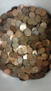 Pre-1982 5,000 Count Copper Cent Bags - Various Years and Conditions