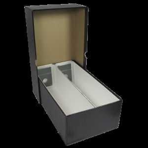 Double Row Heavy Duty Storage Box for Certified Slabs 10" - Black