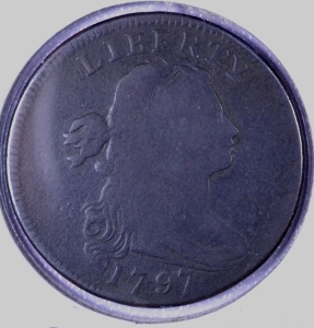 1797 Draped Bust Large Cent Reverse of 95 - G