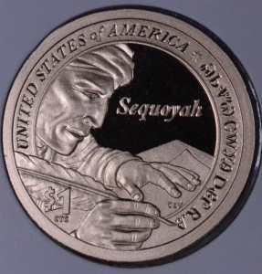 2017-S Sequoyah Sacagawea Dollar - Proof