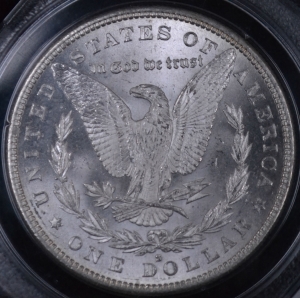 1880-S $1 Morgan Dollar In PCGS Rattler Holder! - PCGS MS 64 2268816