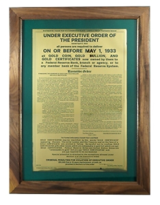 1933 Gold Executive Order