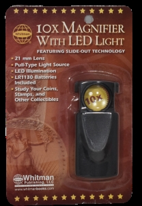 Whitman 10x Magnifier With Light