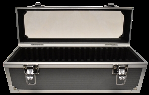 Falcon Series 20 Slab Box-Clear Top (Graphite)