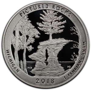 2018-S Pictured Rocks National Lakeshore Quarter - Silver Proof